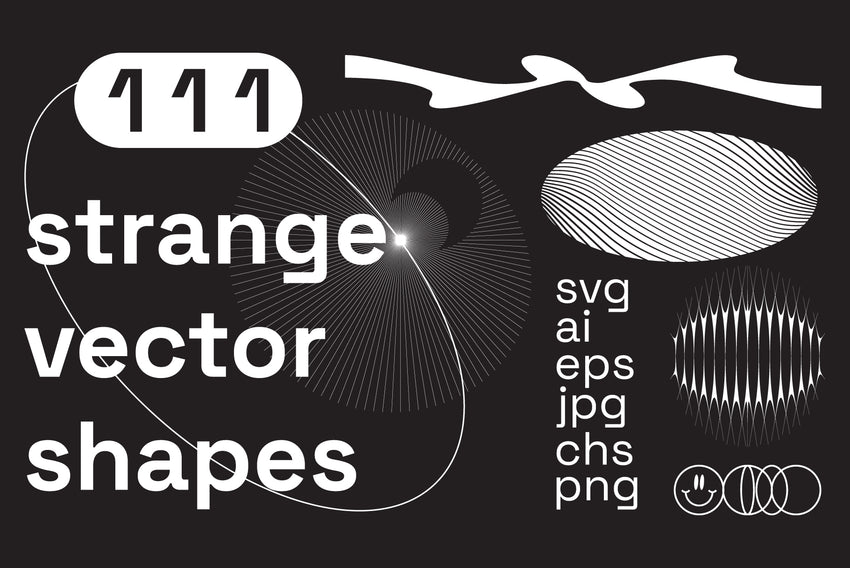 111 Strange Vector Shapes – Samolevsky