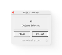 Objects Counter – Samolevsky