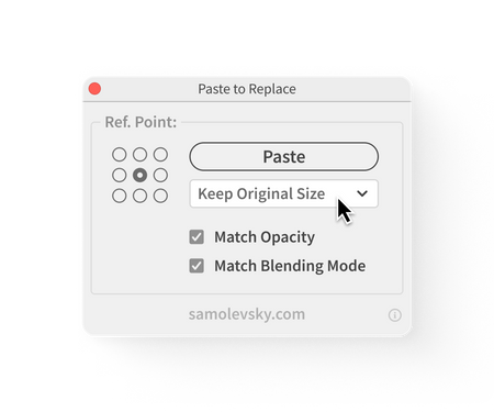 Paste to Replace – Samolevsky