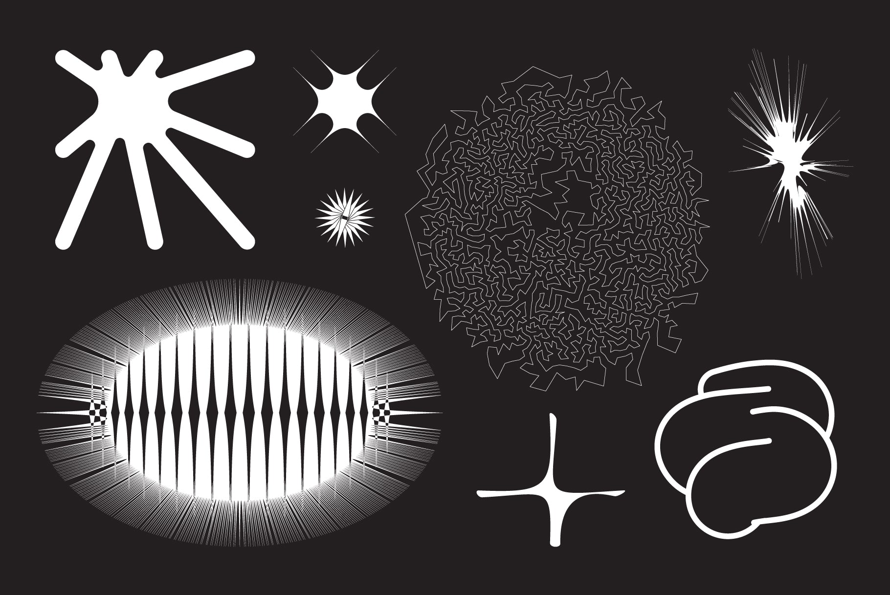 111 Strange Vector Shapes – Samolevsky