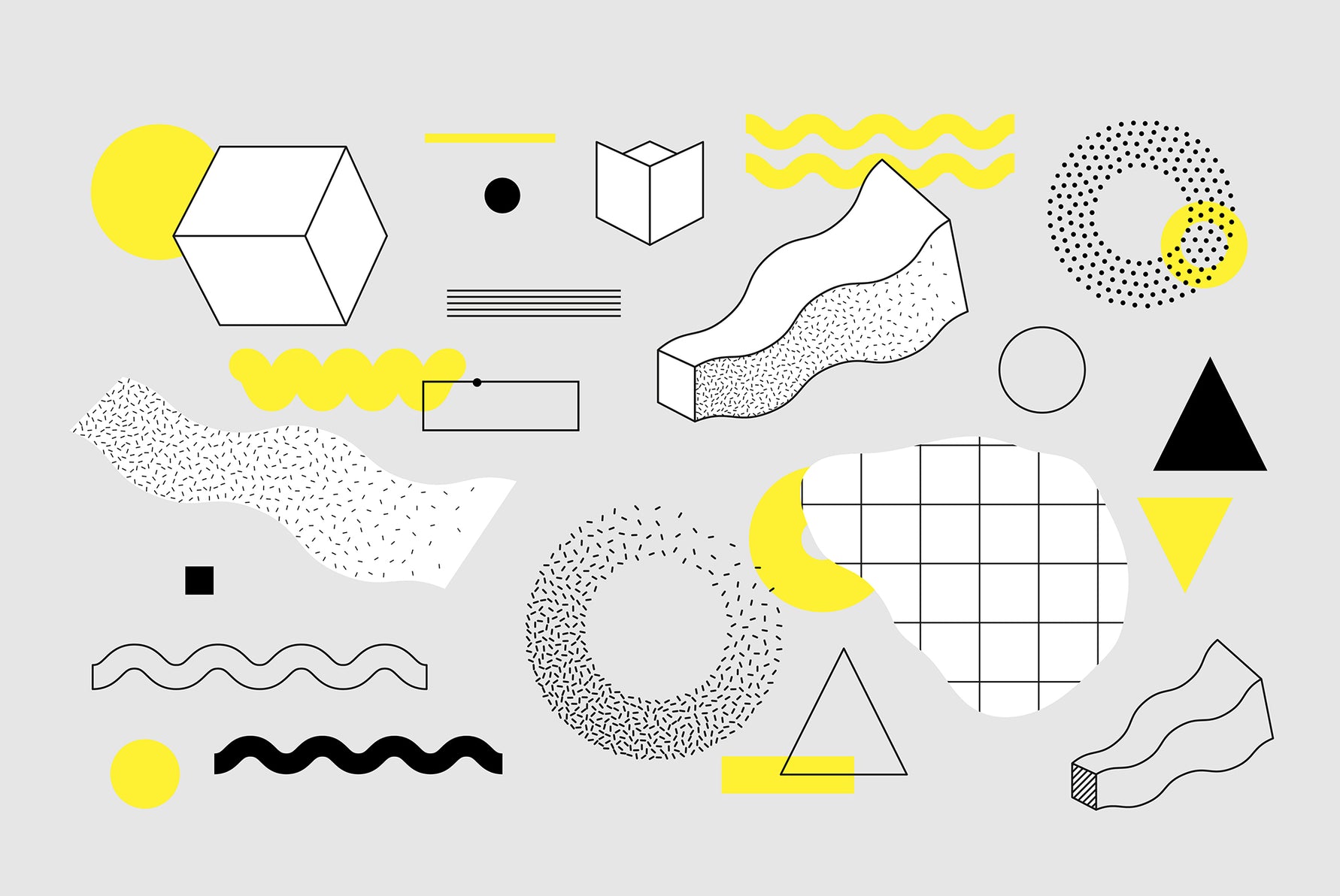 60 Geometric Shapes + 30 Posters – Samolevsky