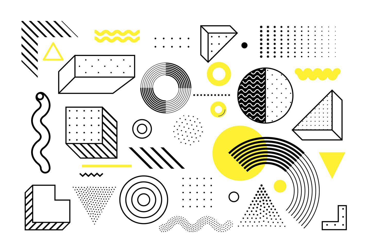 60 Geometric Shapes + 30 Posters – Samolevsky