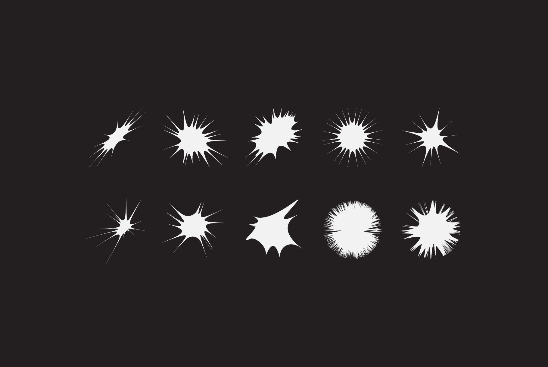 Geometric Vector Star Shapes – Samolevsky