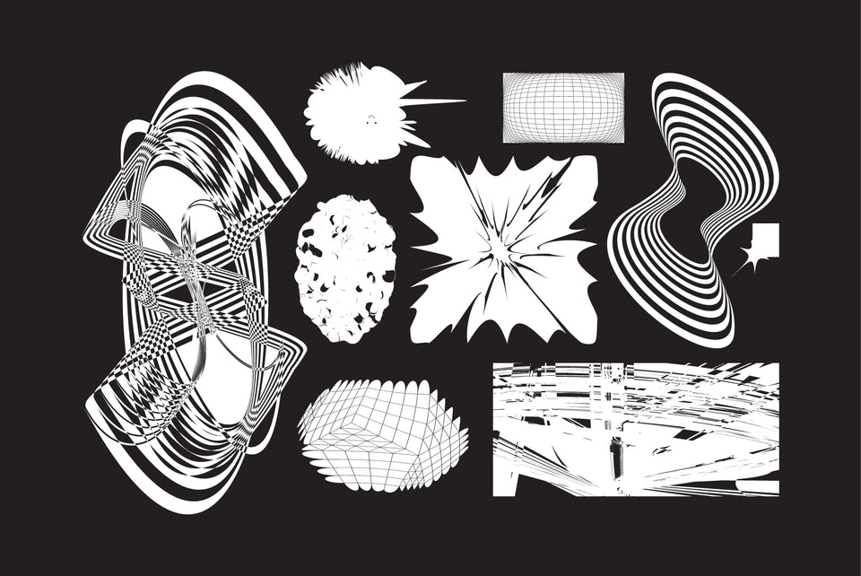100+ Abstract Vector Shapes – Samolevsky