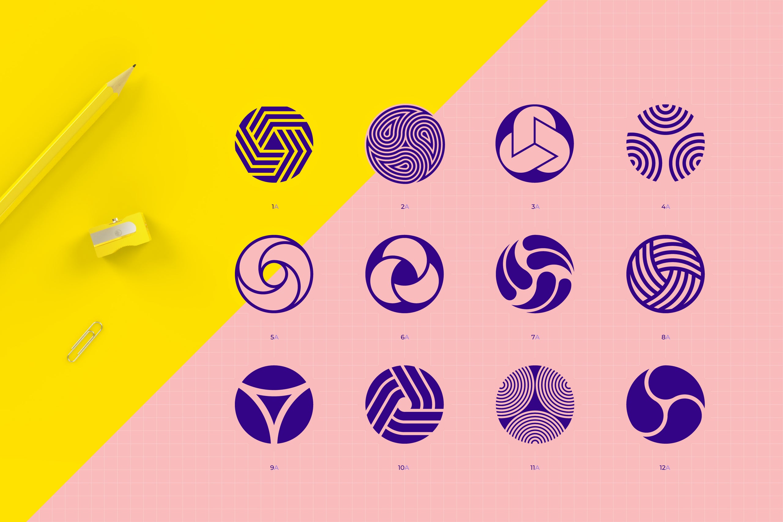96 Geometric Shapes and Logo Marks Collection vol.1 – Samolevsky