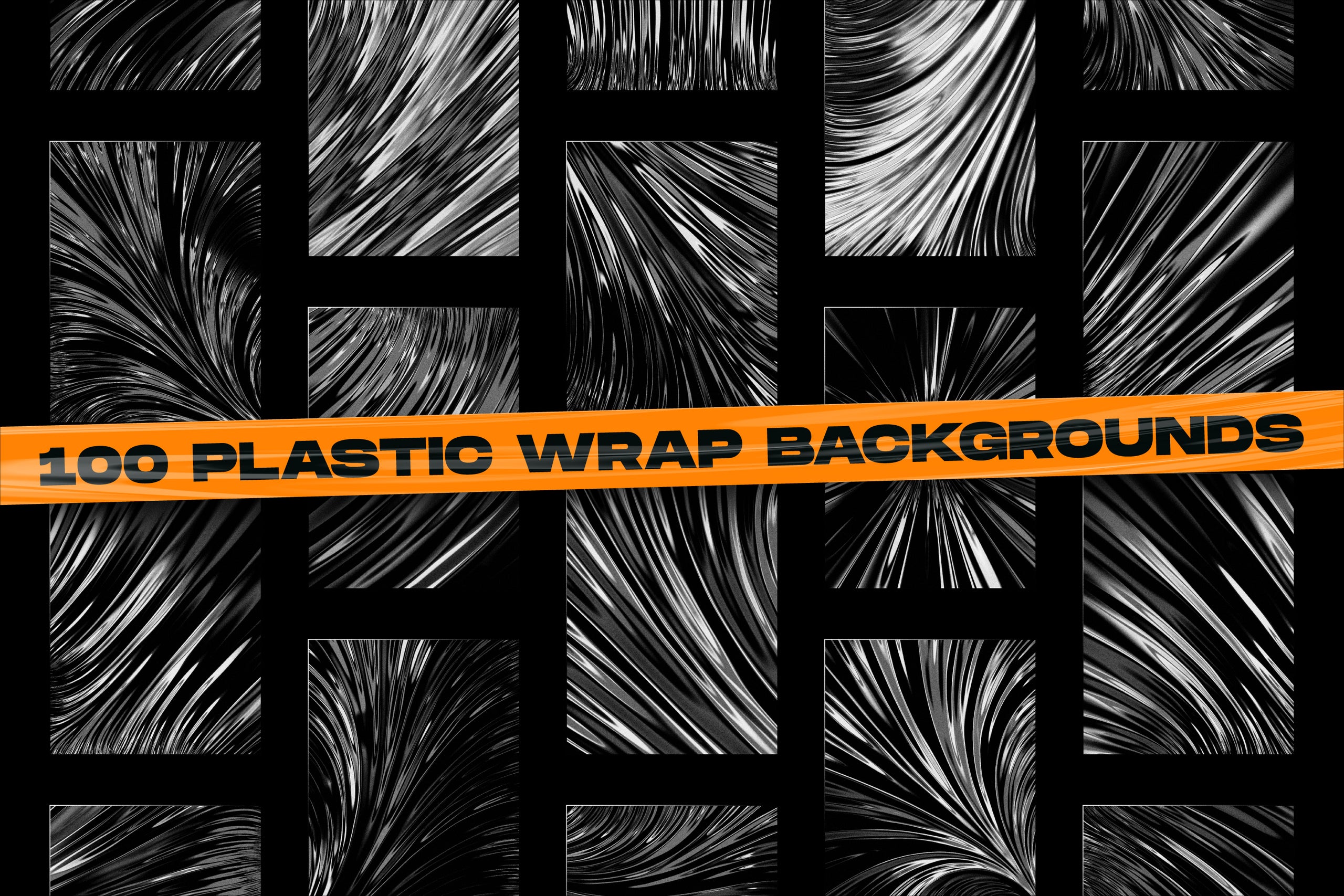 Abstract Geometric Shapes & Plastic Wrap Backgrounds – Samolevsky