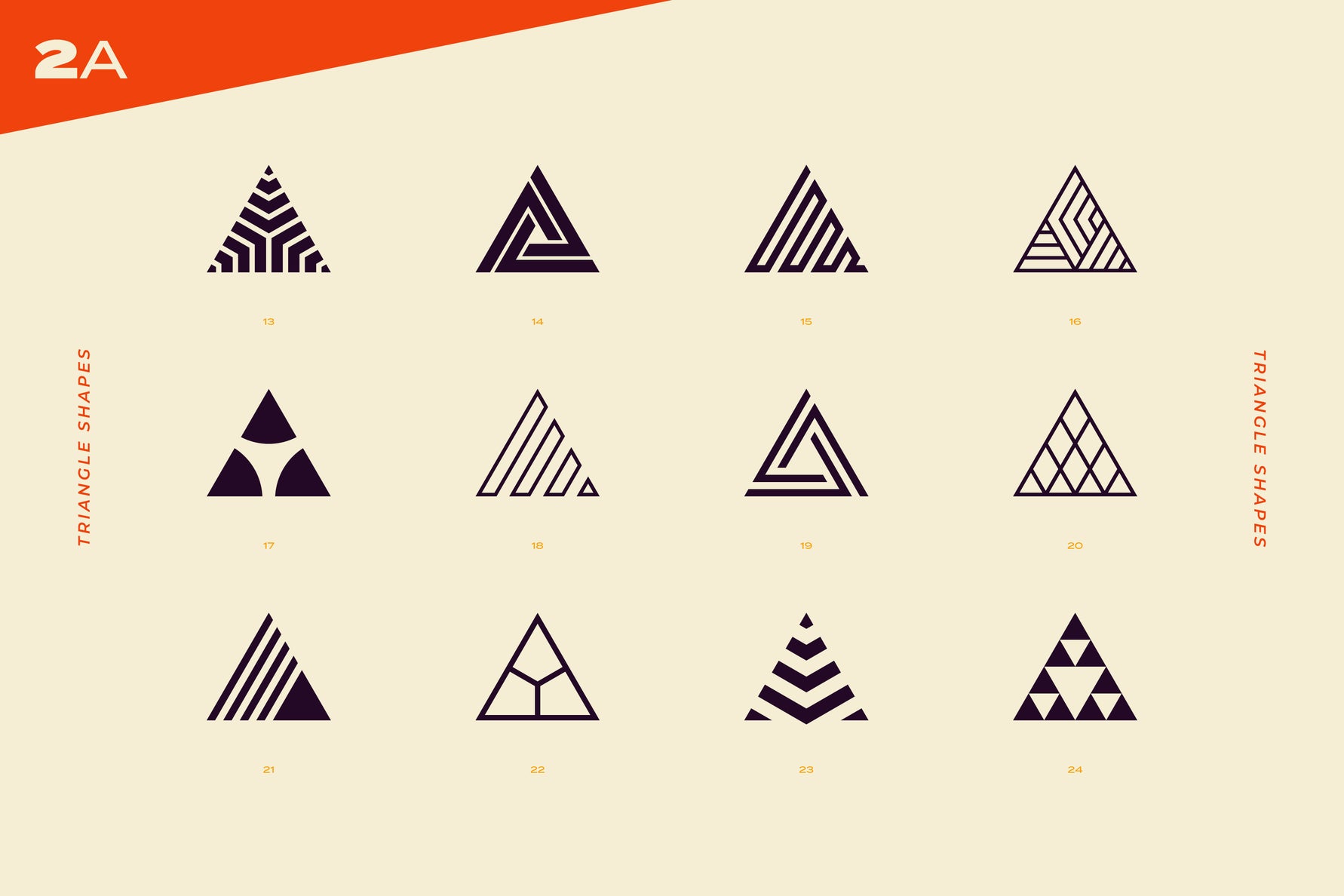 96 Abstract Logo Marks and Geometric Shapes Collection – Samolevsky