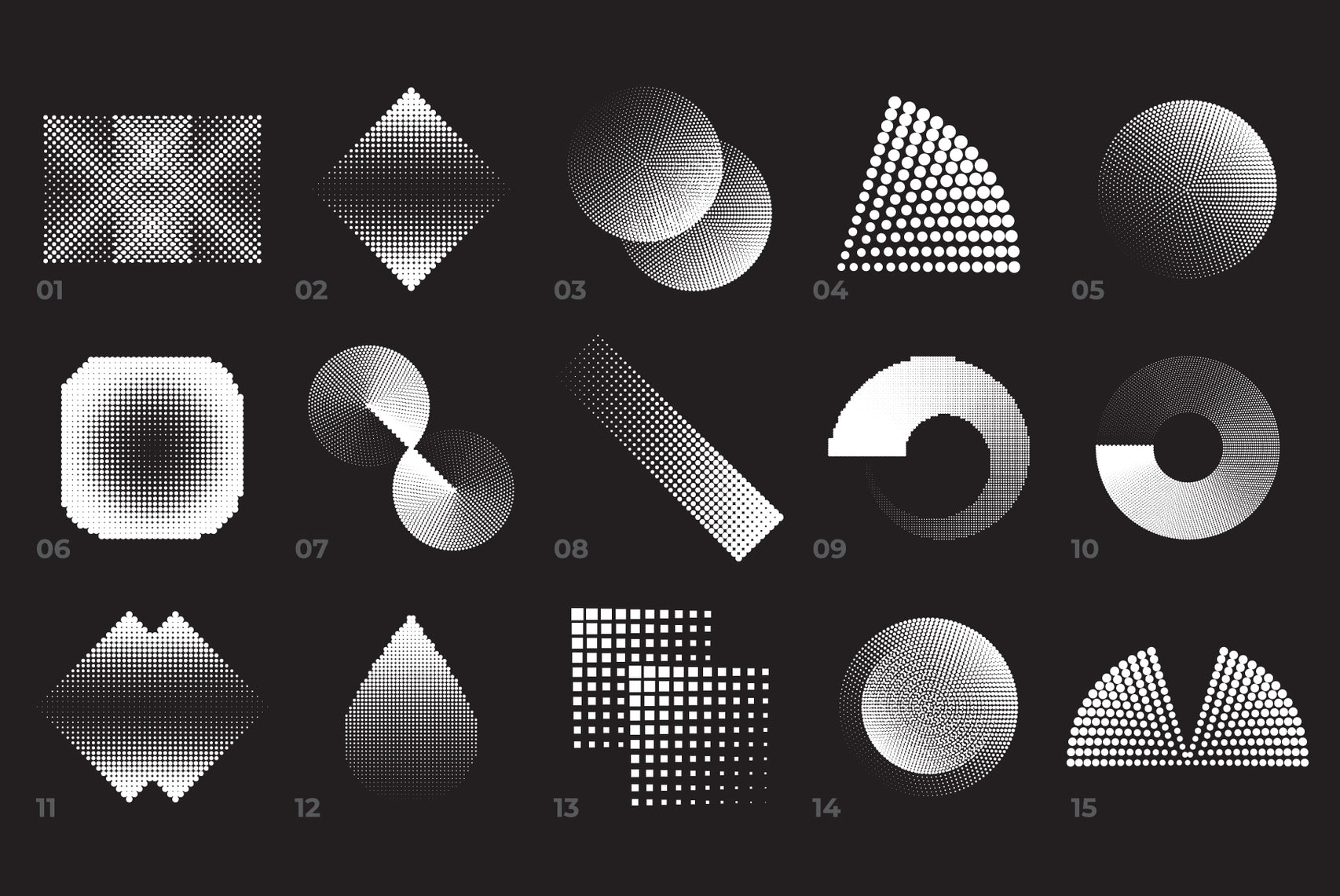 60 Vector Halftones. Part 1 – Samolevsky