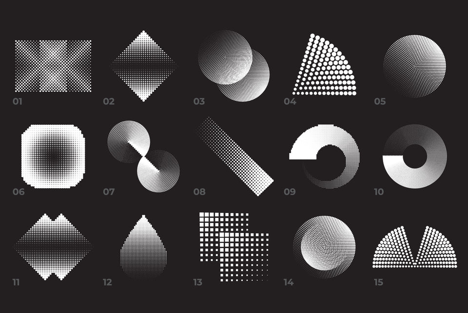 60 Vector Halftones. Part 1 – Samolevsky