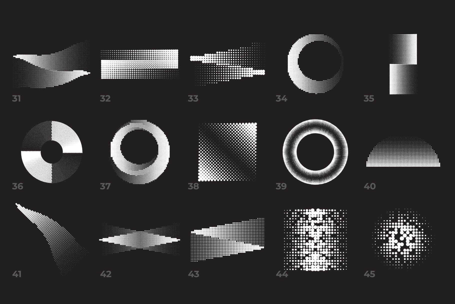 60 Vector Halftones. Part 1 – Samolevsky